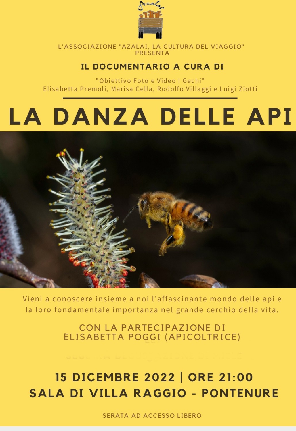 Documentario "La danza delle api" - ScopriPiacenza.it